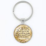 Bible Verse Key Chain - christianschoices