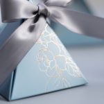 Triangular Pyramid Candy Box Wedding Favors and Gifts Boxes ...