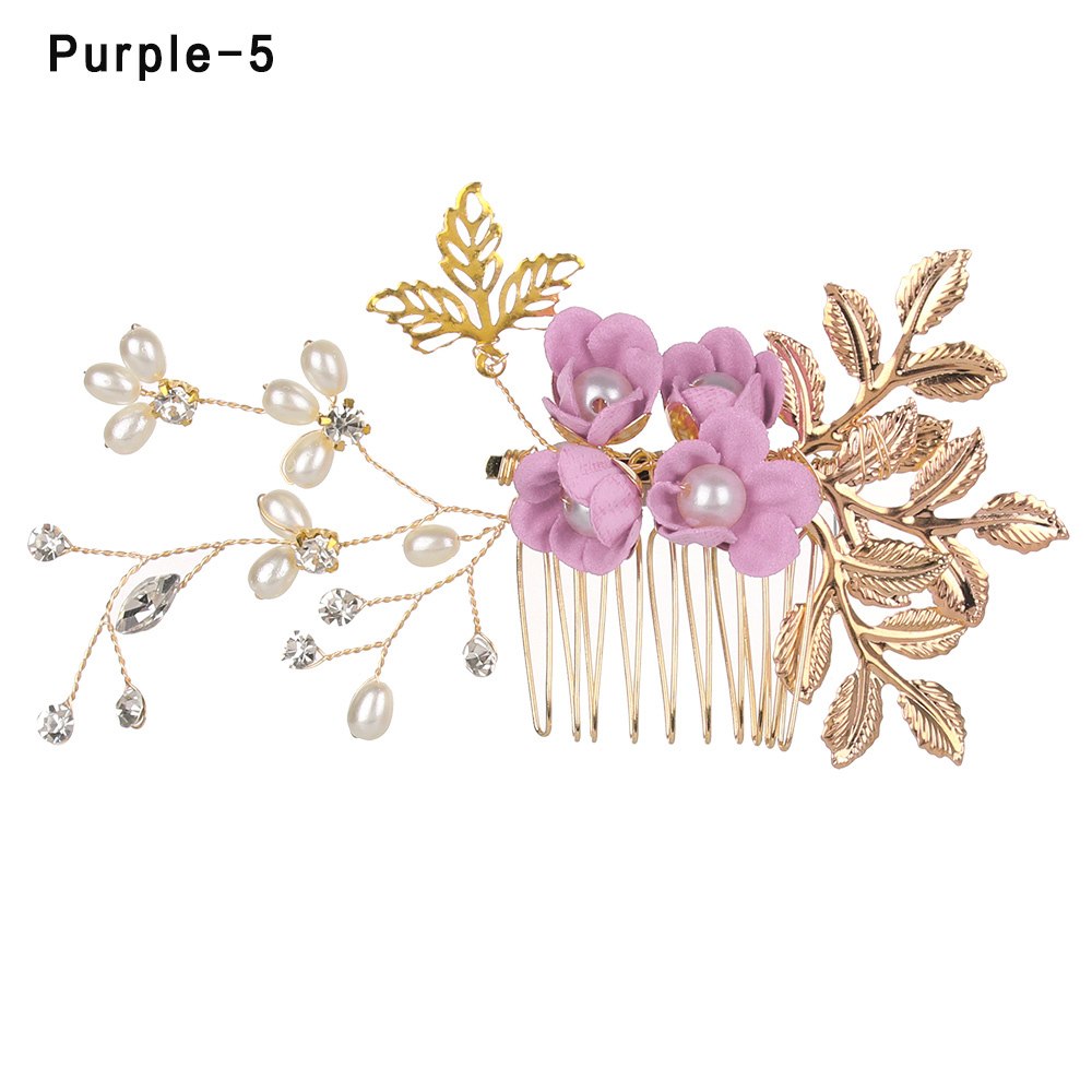 Luxury Flower Hair Combs | christianschoices