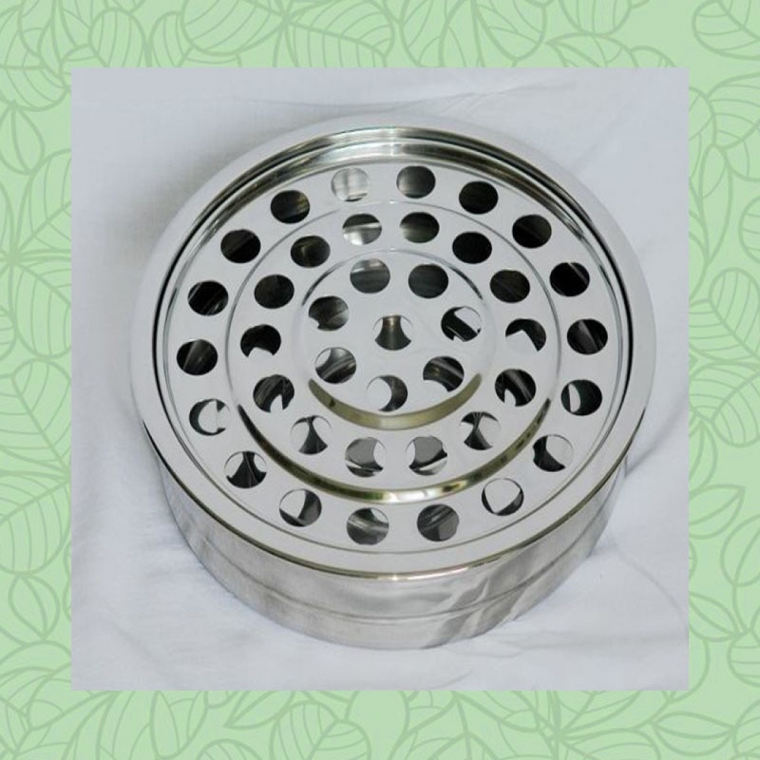 Stainless Steel Holy Church Communion Round Tray Base - christianschoices